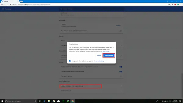 修复 Chrome 浏览器中的 Err Connection Aborted 错误