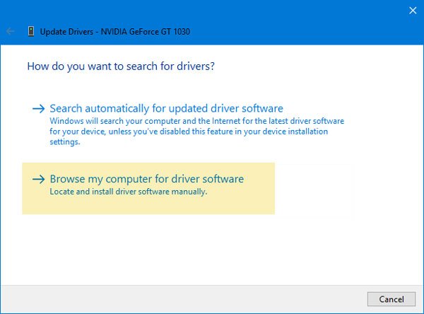Windows 11/10中您选择的INF文件不支持这种安装方法错误 - Tech Club