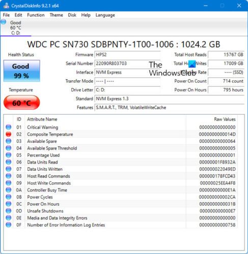 使用 CrystalDiskMark 和 CrystalDiskInfo 对硬盘和 USB 驱动器进行基准测试和监控 - Tech Club