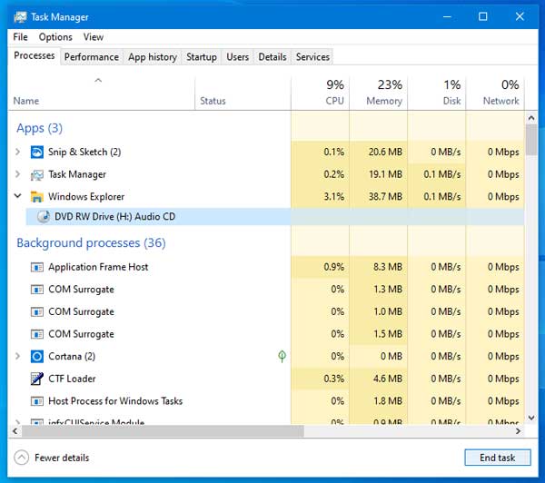 在 Windows PC 上弹出 DVD RW 驱动器时出现错误 - Tech Club