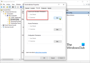 修复 Windows 11/10 上的 DCOM 事件 ID 10016 错误 - Tech Club