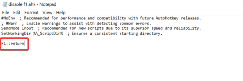 如何在Windows 11/10中禁用F1帮助键以避免意外帮助 - Tech Club