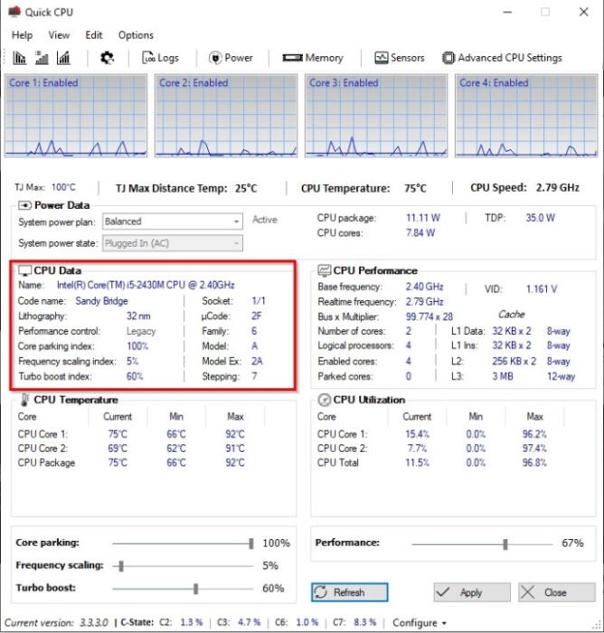Quick CPU 可让您监控和优化 CPU 性能和功耗 - Tech Club