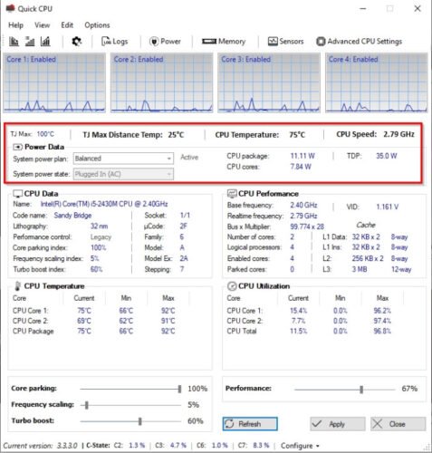 Quick CPU 可让您监控和优化 CPU 性能和功耗 - Tech Club