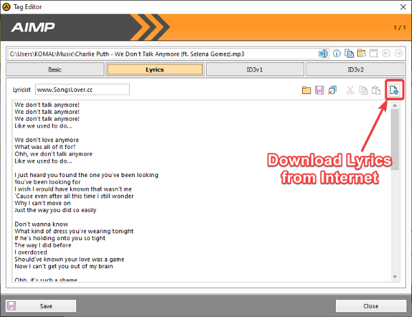 适用于 Windows 11/10 的最佳免费音乐播放器（带歌词下载器） - Tech Club
