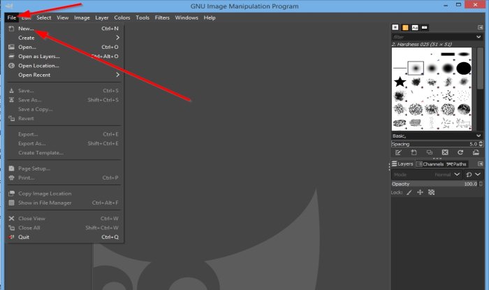 如何在 GIMP 中添加和更改画布背景颜色 - Tech Club