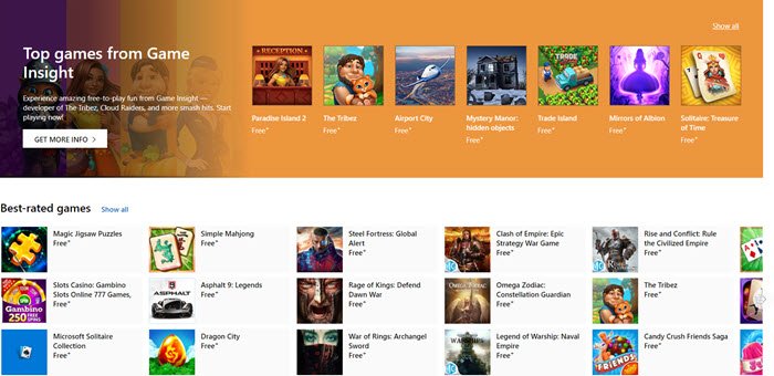 Microsoft Store 中最佳免费 Windows 游戏列表（按类别） - Tech Club
