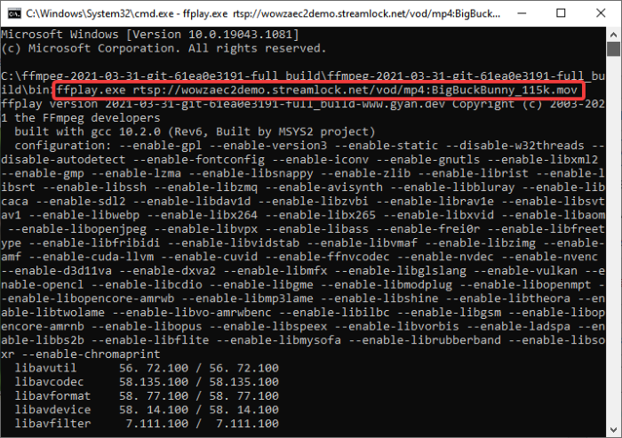 如何使用 FFmpeg 通过命令行界面播放 RTSP 流 - Tech Club
