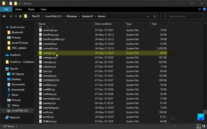 Windows 11 上的 EXFAT 文件系统 (volmgr.sys) 蓝屏错误 - Tech Club