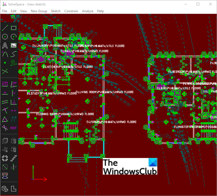 使用适用于 Windows 11/10 的免费 DWG 编辑器软件编辑 DWG 文件 - Tech Club