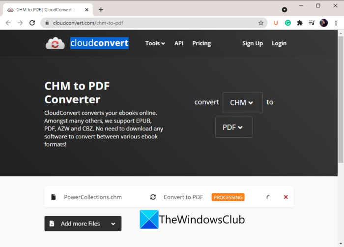 如何在 Windows 11/10 中将 CHM 转换为 PDF - Tech Club