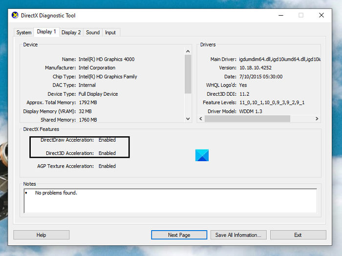 Direct 3D 或 DirectDraw 加速在 Windows 11 上不可用 - Tech Club
