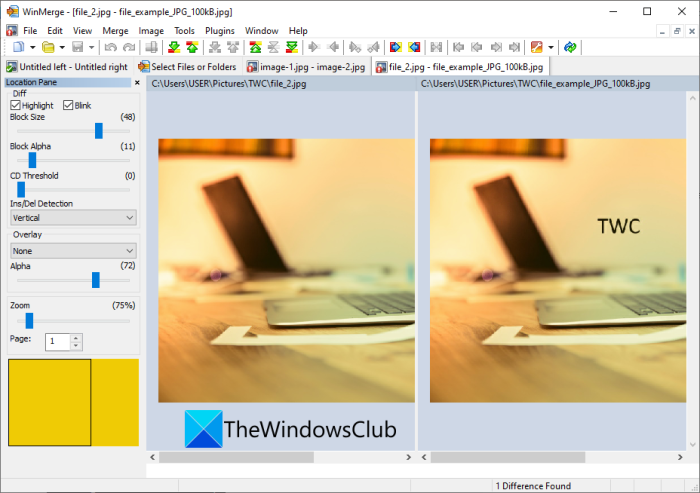 如何在 Windows PC 上比较两个相同的图像 - Tech Club