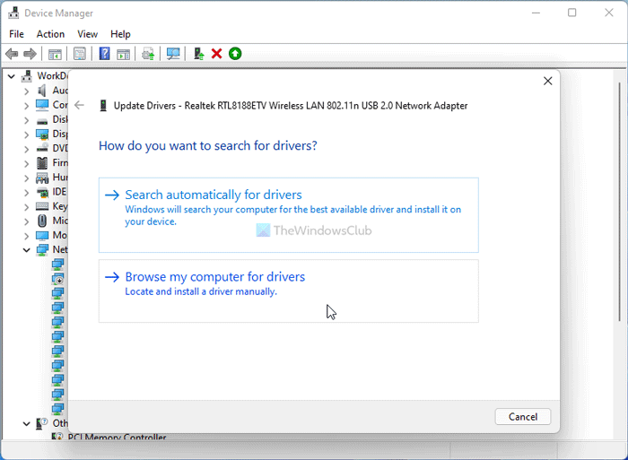 如何在 Windows 11 中更新网络驱动程序 - Tech Club