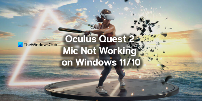 修复 Oculus Quest 2 麦克风在 Windows PC 上无法工作的问题 - Tech Club