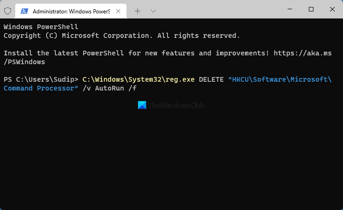 修复 Windows 终端、PowerShell 或 CMD 中进程退出并出现代码 1 错误 - Tech Club