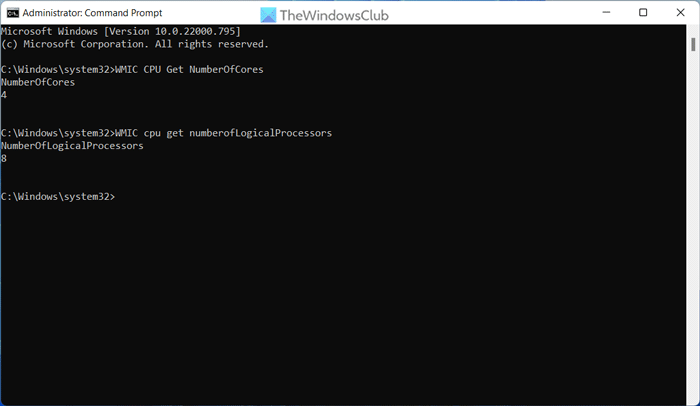 如何在 Windows 11/10 中查找 CPU 核心和线程 - Tech Club