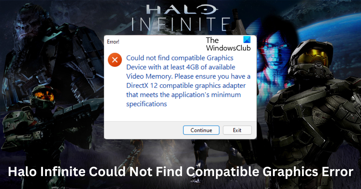 Halo Infinite 找不到兼容的图形设备 - Tech Club