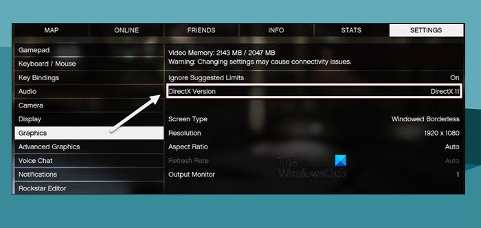 修复 GTA V 中的 ERR_GFX_D3D_INIT - Tech Club