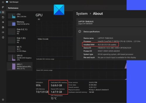 共享 GPU 内存与专用 GPU 内存含义解释 - Tech Club