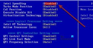 我应该打开还是关闭 Intel SpeedStep？ - Tech Club