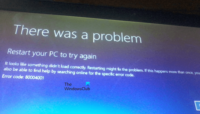 修复 Windows 11 上的错误代码 0x80004001 - Tech Club
