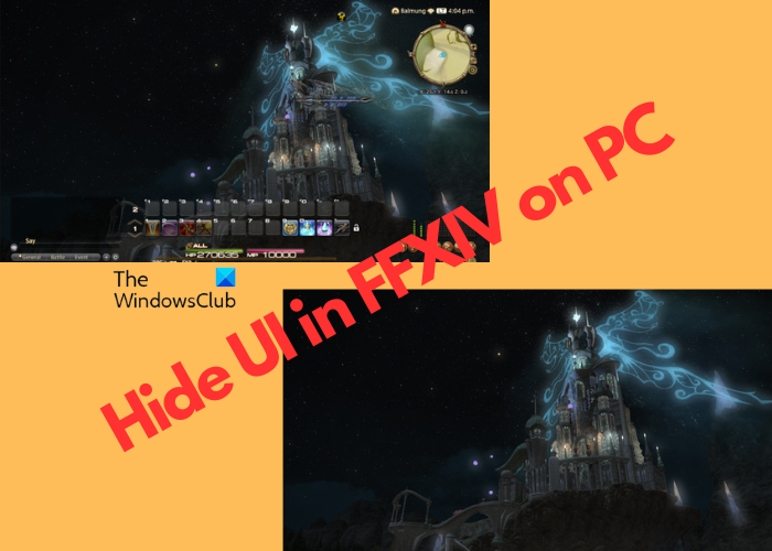如何在 PC 上隐藏 FFXIV 中的 UI - Tech Club