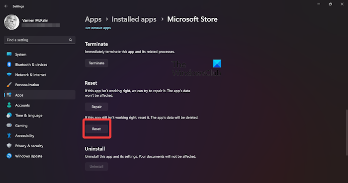 修复 Windows 11/10 上的 0x8D050003 Microsoft Store 错误 - Tech Club