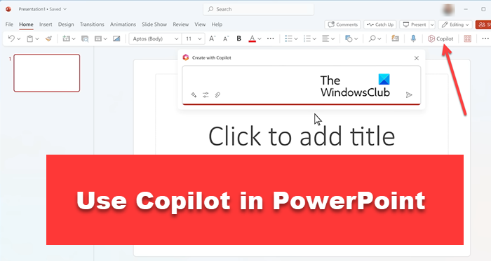 如何在 PowerPoint 中启用 Copilot - Tech Club