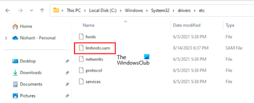 Windows 11/10 中的 LMHOSTS 文件是什么？ - Tech Club