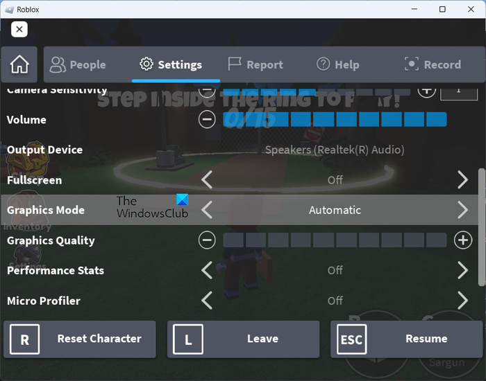 修复 PC 上的 Roblox 高 CPU 使用率 - Tech Club