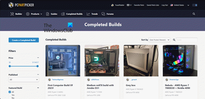 如何使用PCPartPicker搭建PC？ - Tech Club