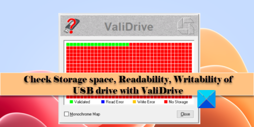 使用 ValiDrive 验证 USB 闪存驱动器的存储容量 - Tech Club