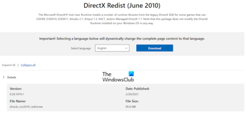 不支持的 DirectX 版本，启动游戏时找不到支持的 DirectX 版本 - Tech Club