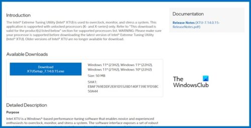 如何使用 Intel XTU 对 CPU 进行降压和超频 - Tech Club