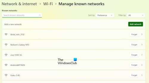 Windows 笔记本电脑上的 WiFi 不断要求输入密码 - Tech Club