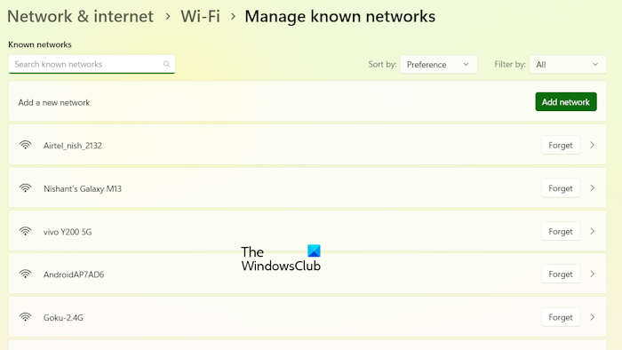 Windows 笔记本电脑上的 WiFi 不断要求输入密码 - Tech Club