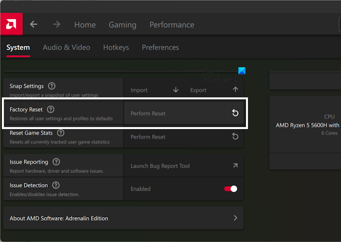 Windows 11 上的 AMD 软件更新失败错误 - Tech Club