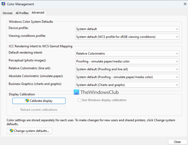 如何在 Windows 11 中打开和使用颜色管理 - Tech Club