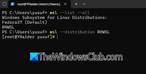 如何在Linux（WSL）的Windows子系统上运行RHEL/Fedora - Tech Club
