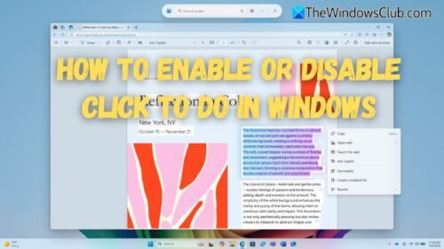 如何在 Windows 11 中启用或禁用“点击执行” - Tech Club