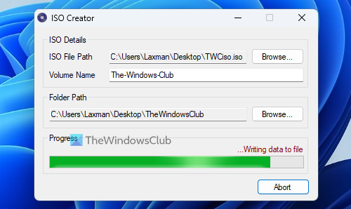 适用于 Windows 11/10 的最佳免费 ISO Maker 工具 - Tech Club