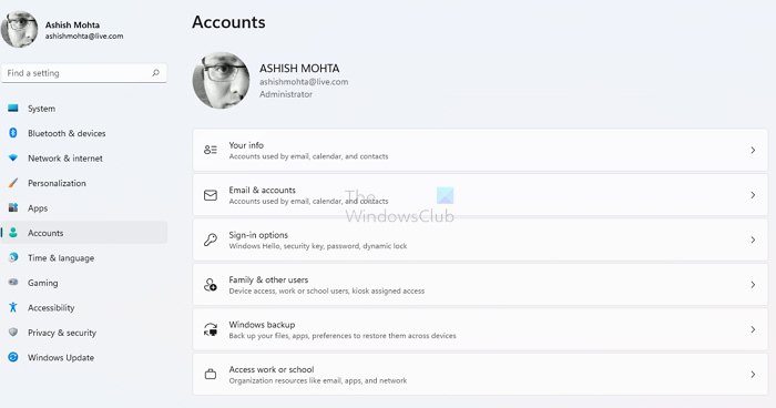 如何在 Windows 11 中管理用戶帳戶 - Tech Club
