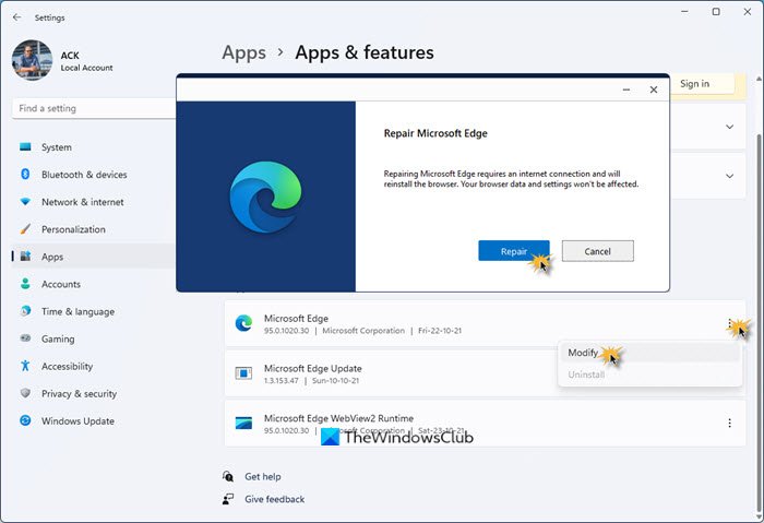 Microsoft Edge 在 Windows 11/10 中不會關閉 - Tech Club