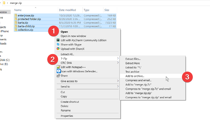如何使用 7-Zip 在 Windows 11 上拆分和合併 ZIP 文件夾 - Tech Club