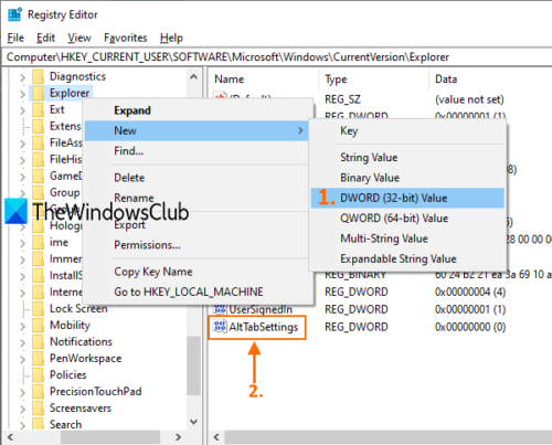 如何在 Windows 11/10 中更改 Alt+Tab 設置 - Tech Club
