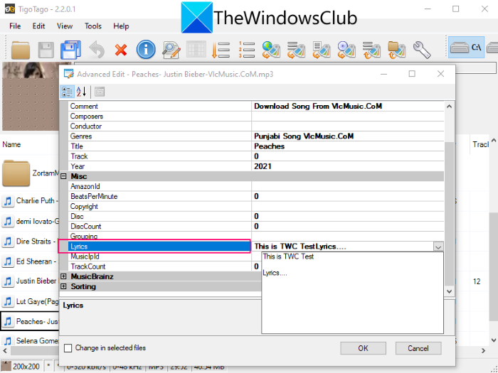 如何在 Windows 11 中向 MP3 文件添加和嵌入歌詞 - Tech Club