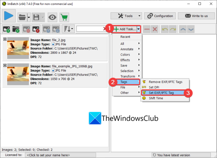 使用適用於 Windows 11 的批量 EXIF 編輯器軟件批量編輯圖像的 EXIF 元數據 - Tech Club