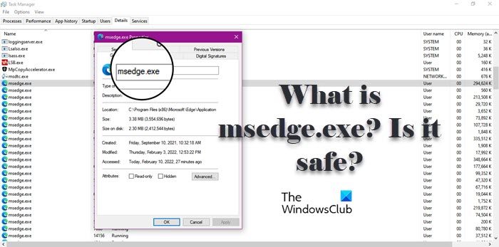 什麼是msedge.exe？安全嗎？如何解決磁盤或 CPU 使用率過高的問題？ - Tech Club