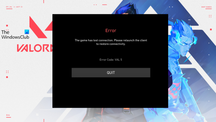如何正確修復 Valorant 錯誤代碼 VAL 5 - Tech Club